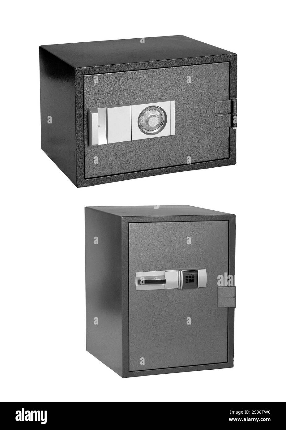 Safes isolated on white background. Safes isolated Stock Photo - Alamy