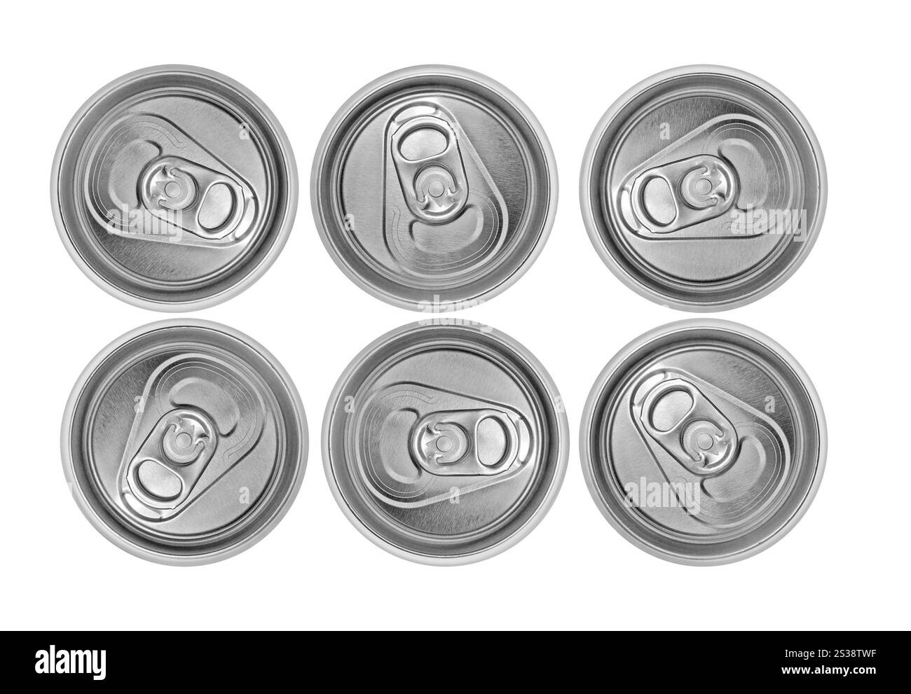 aluminum can on white background. aluminum can Stock Photo - Alamy