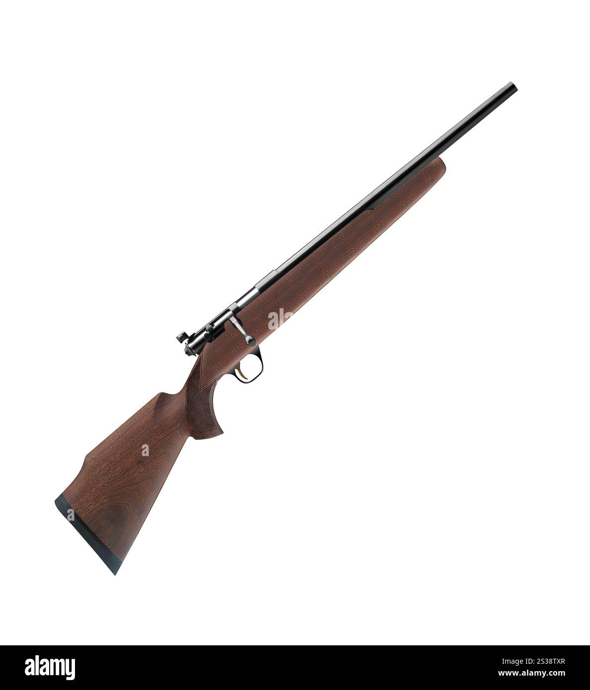 Hunting rifle isolated on white background. Hunting rifle isolated ...