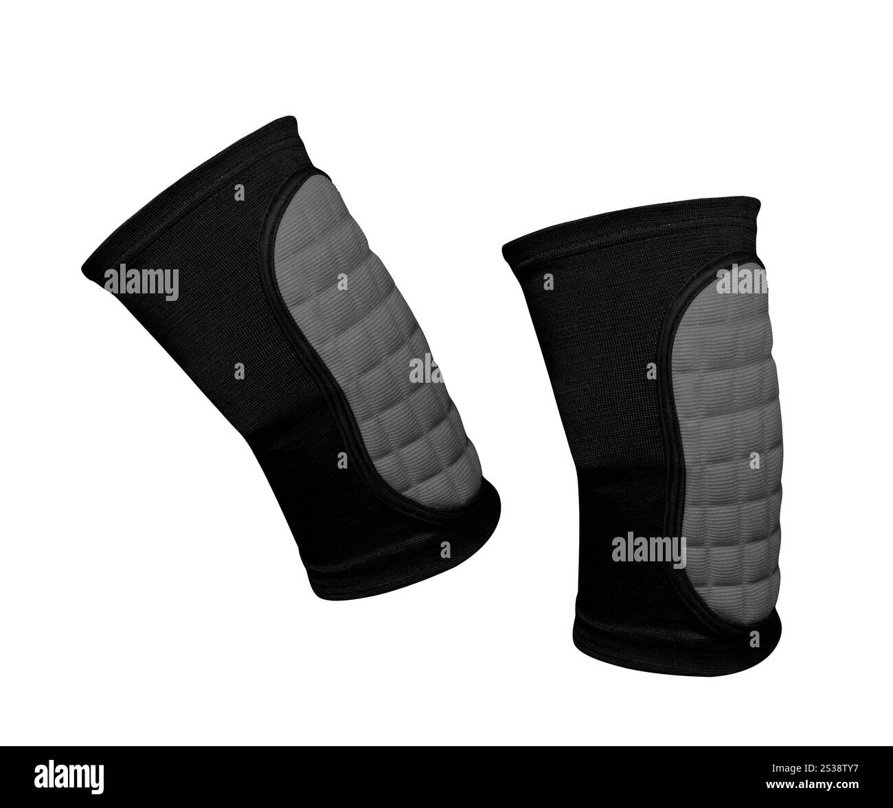 Skating protectors for knee isolated on white background. Skating ...