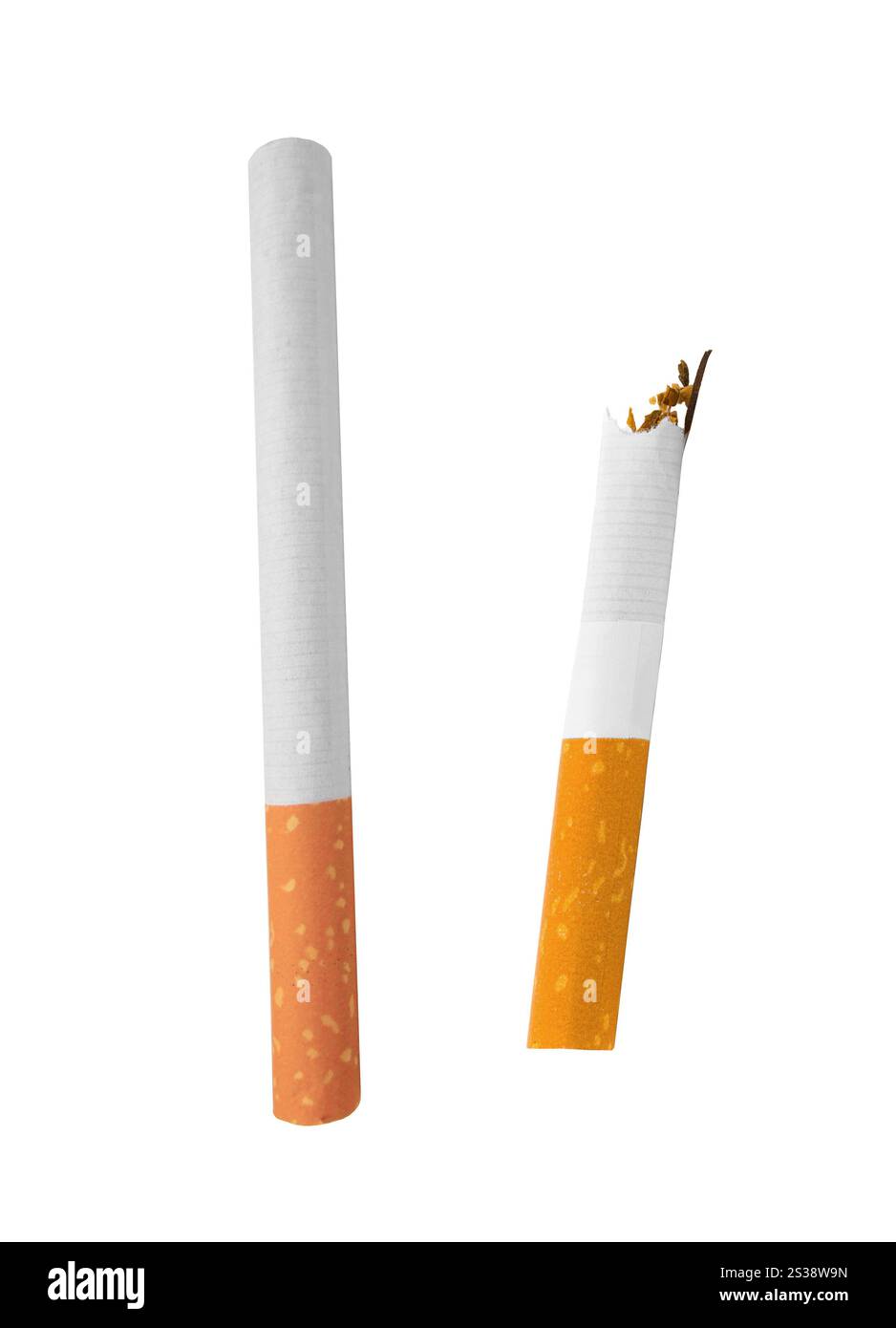 cigarettes isolated on white background. cigarettes isolated Stock ...