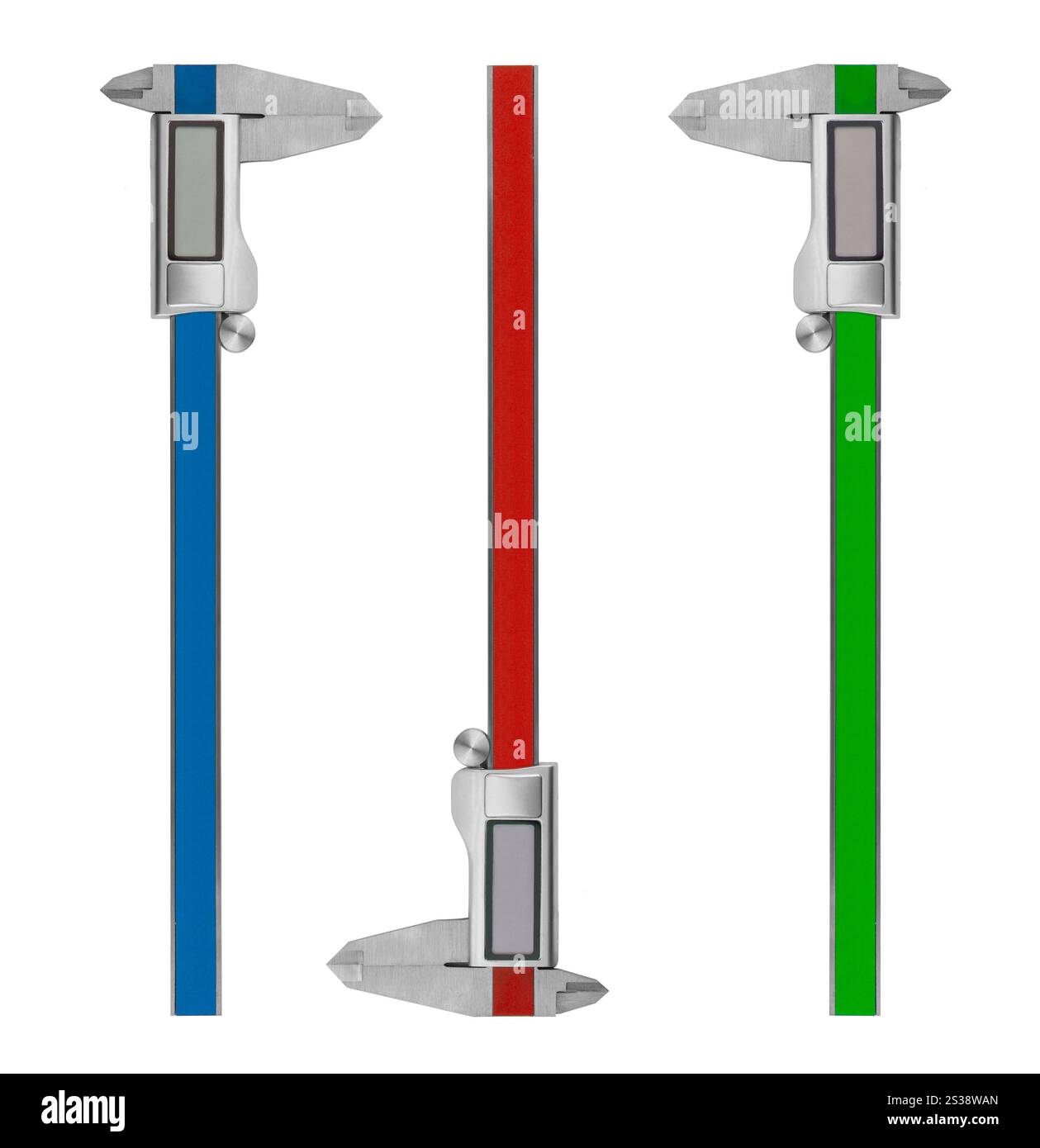 Digital Calipers isolated on white background. Digital Calipers ...