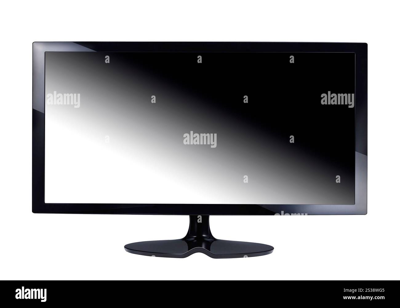 monitor isolated on white background. monitor isolated Stock Photo - Alamy