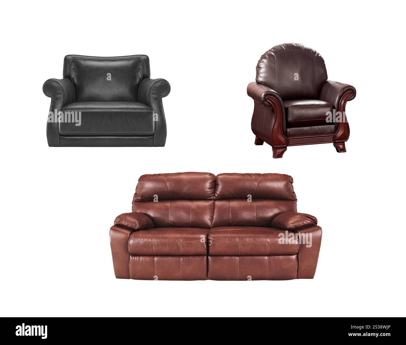 Sofa chairs living room Cut Out Stock Images & Pictures - Alamy