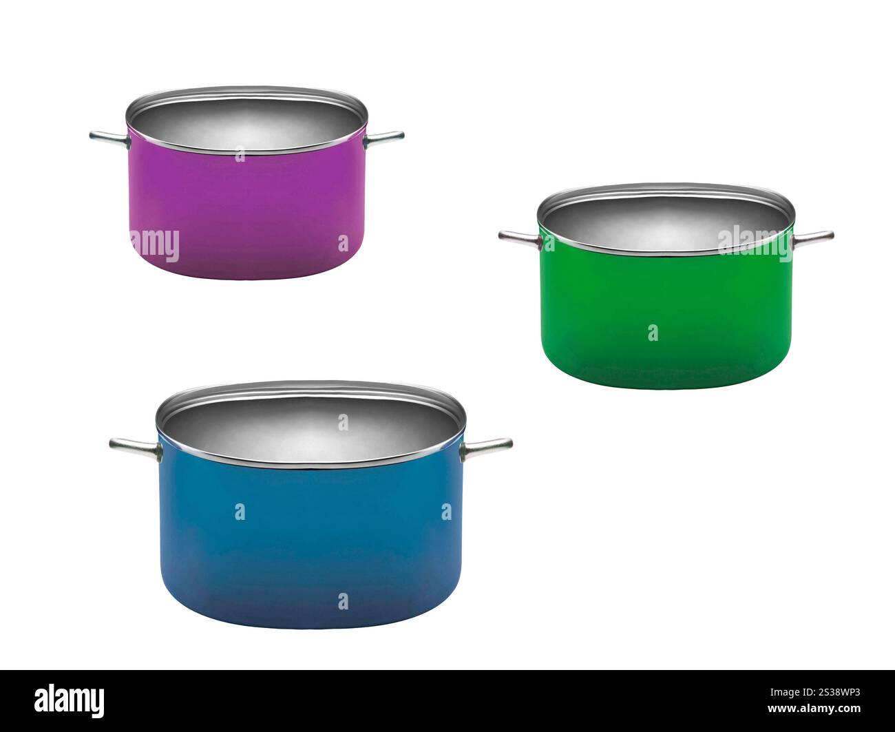 Blue cooking pot lid Cut Out Stock Images & Pictures - Alamy