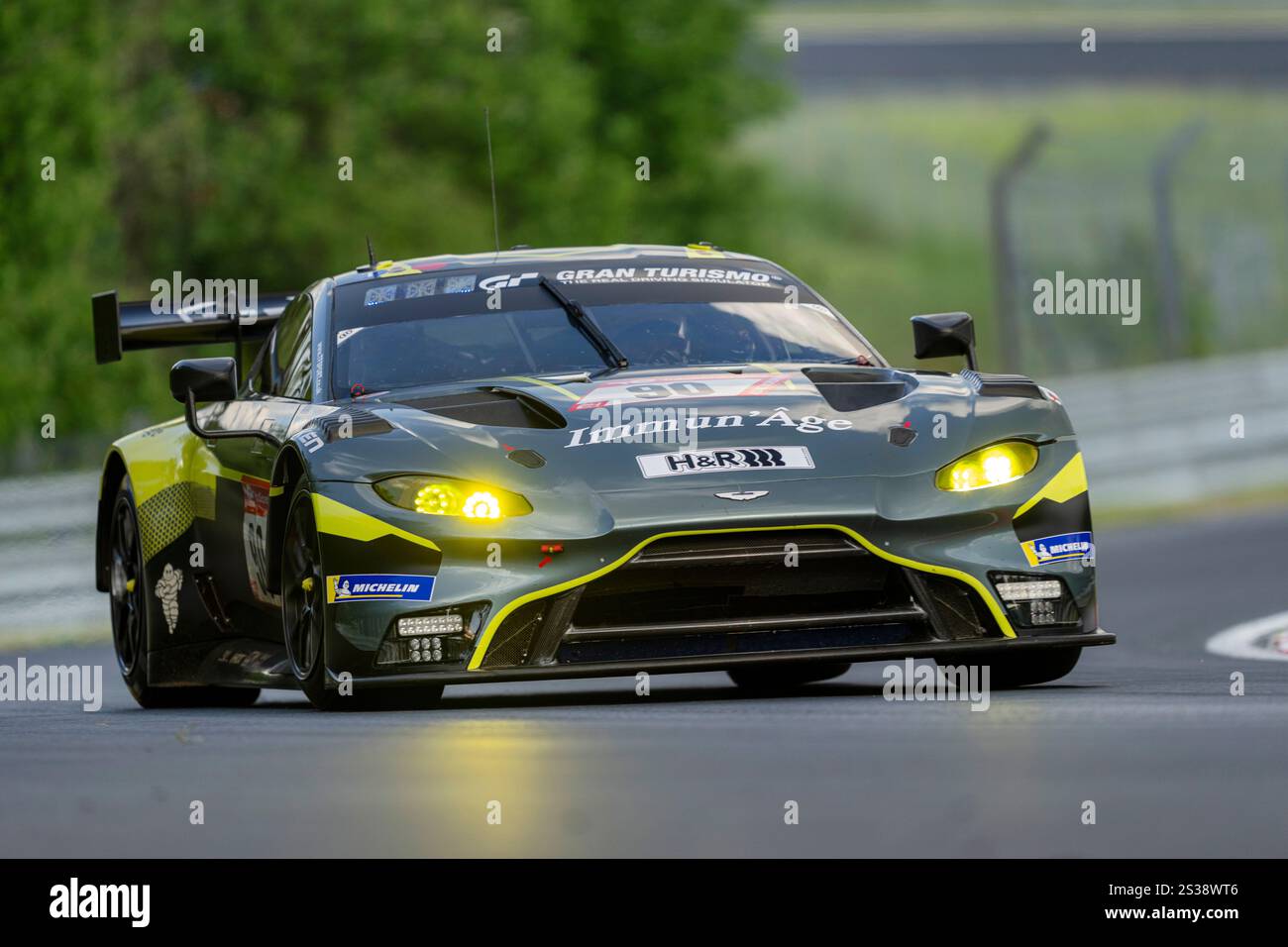 Aston Martin Vantage GT3 Race Car Stock Photo - Alamy