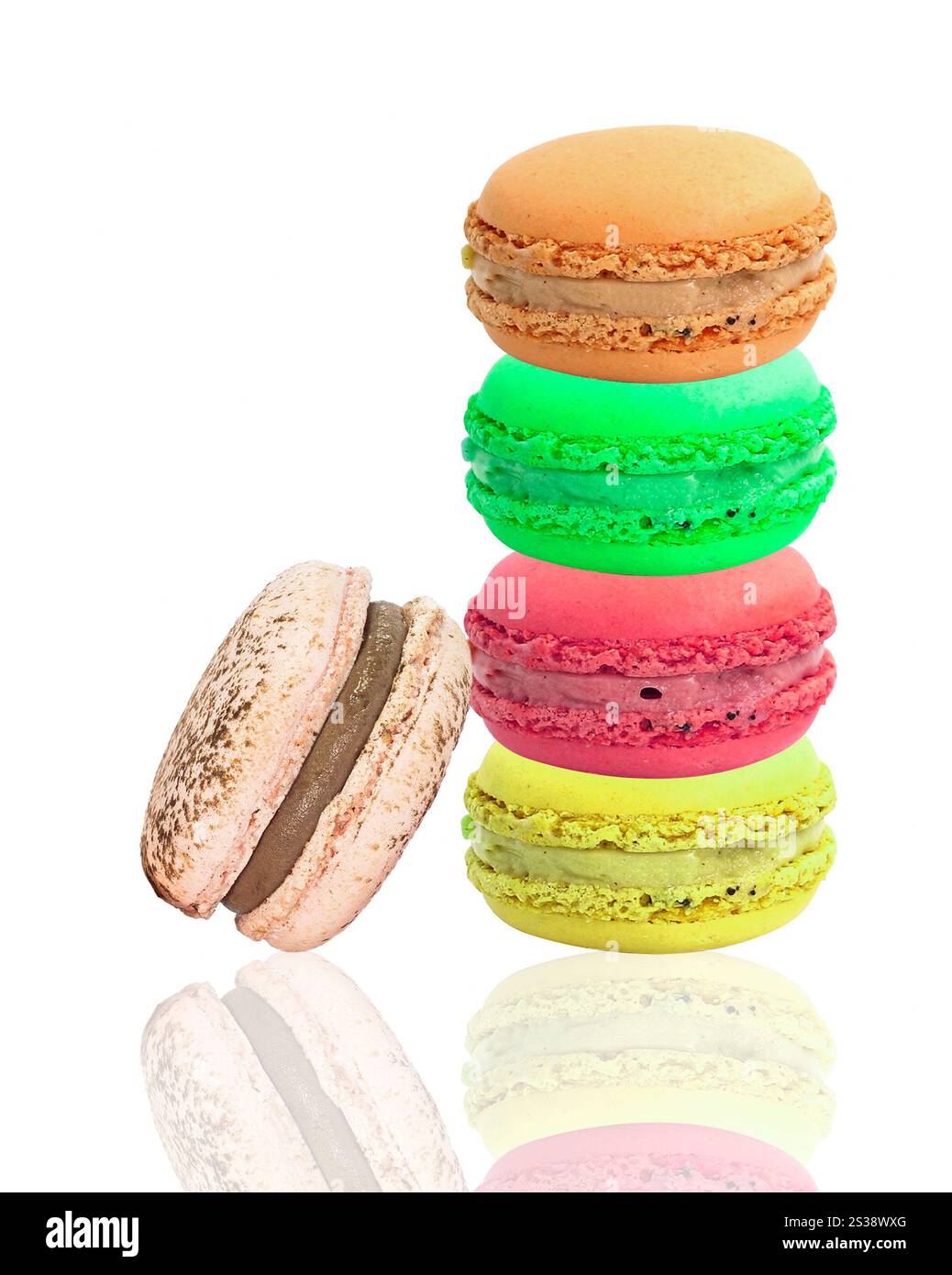 A french sweet delicacy, macaroons Stock Photo - Alamy