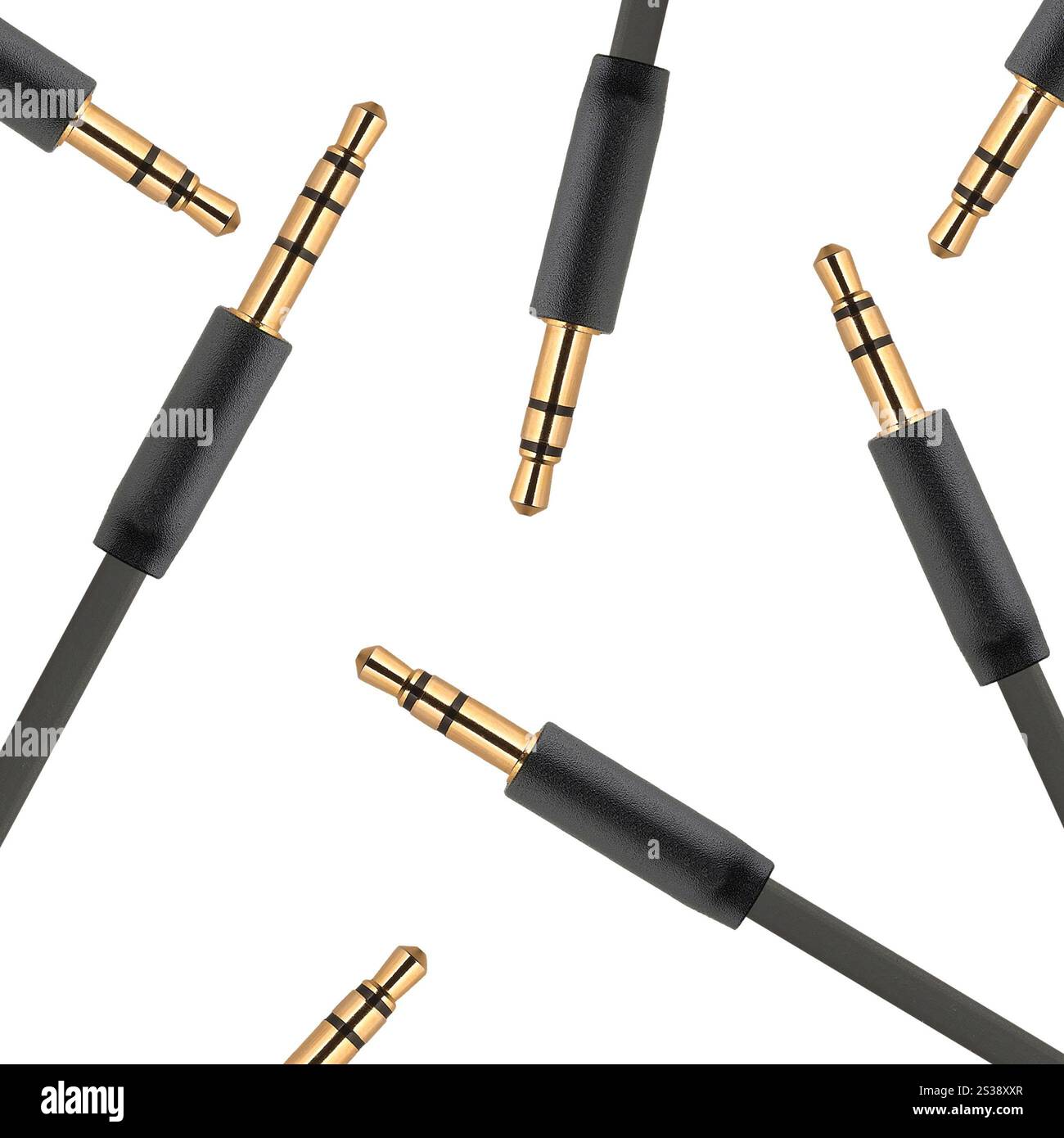 Audio Jacks isolated on white Stock Photo - Alamy