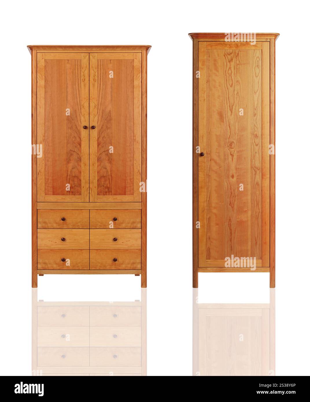 Cabinets isolated on white background. Two Cabinets isolated Stock ...