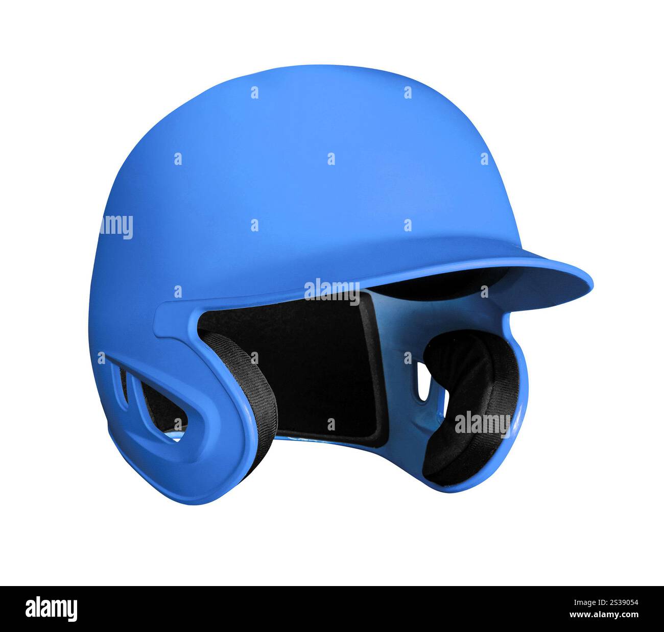 Classic Baseball blue helmet Stock Photo - Alamy