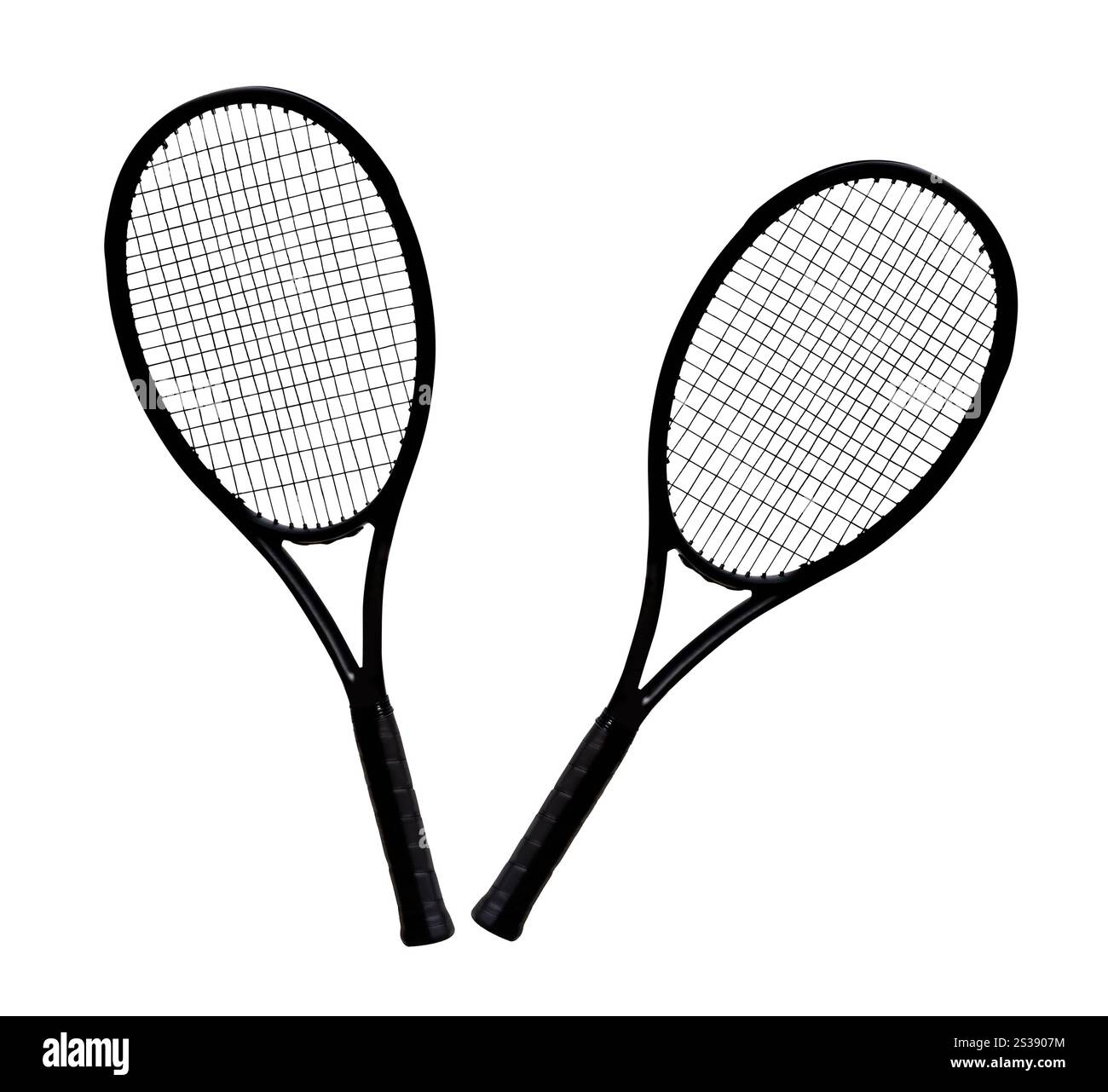 Racket tennis isolated Stock Photo - Alamy