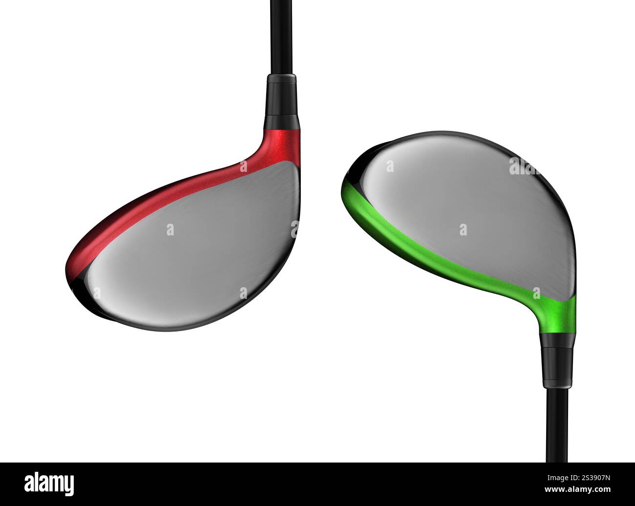 Golfer swing club on Cut Out Stock Images & Pictures - Alamy