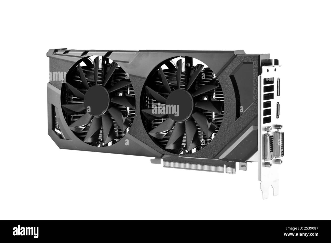 Graphics card isolated on Black and White Stock Photos & Images - Alamy