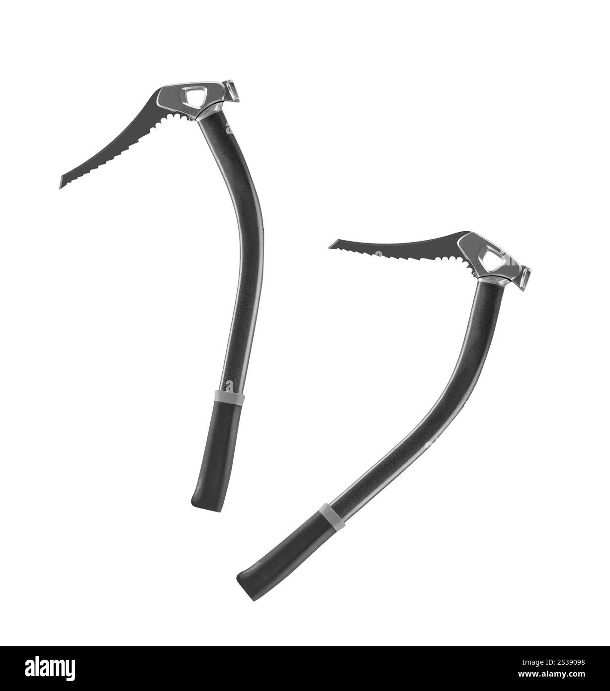 climbing ice axe rock equipment isolated on white Stock Photo - Alamy