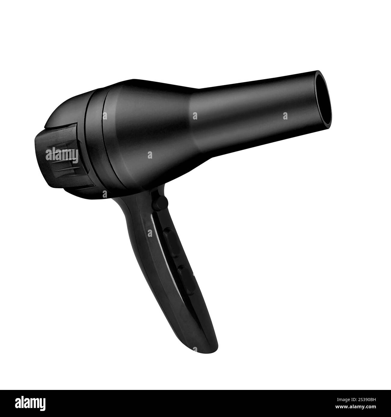 Spa brush isolated on Black and White Stock Photos & Images - Alamy