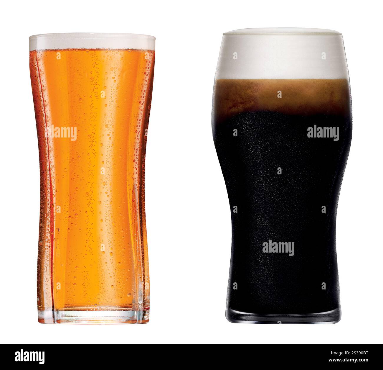 Wheat beer on bar Cut Out Stock Images & Pictures - Alamy