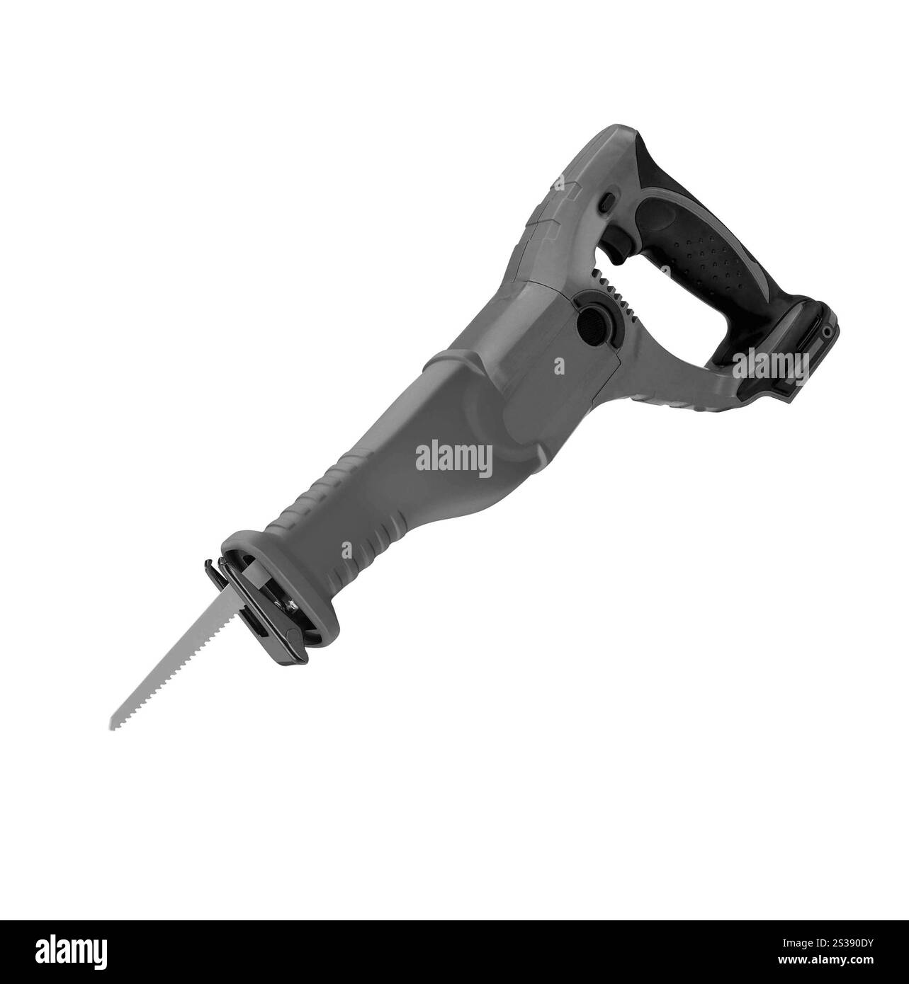 Electrical jig saw isolated on a white background Stock Photo - Alamy