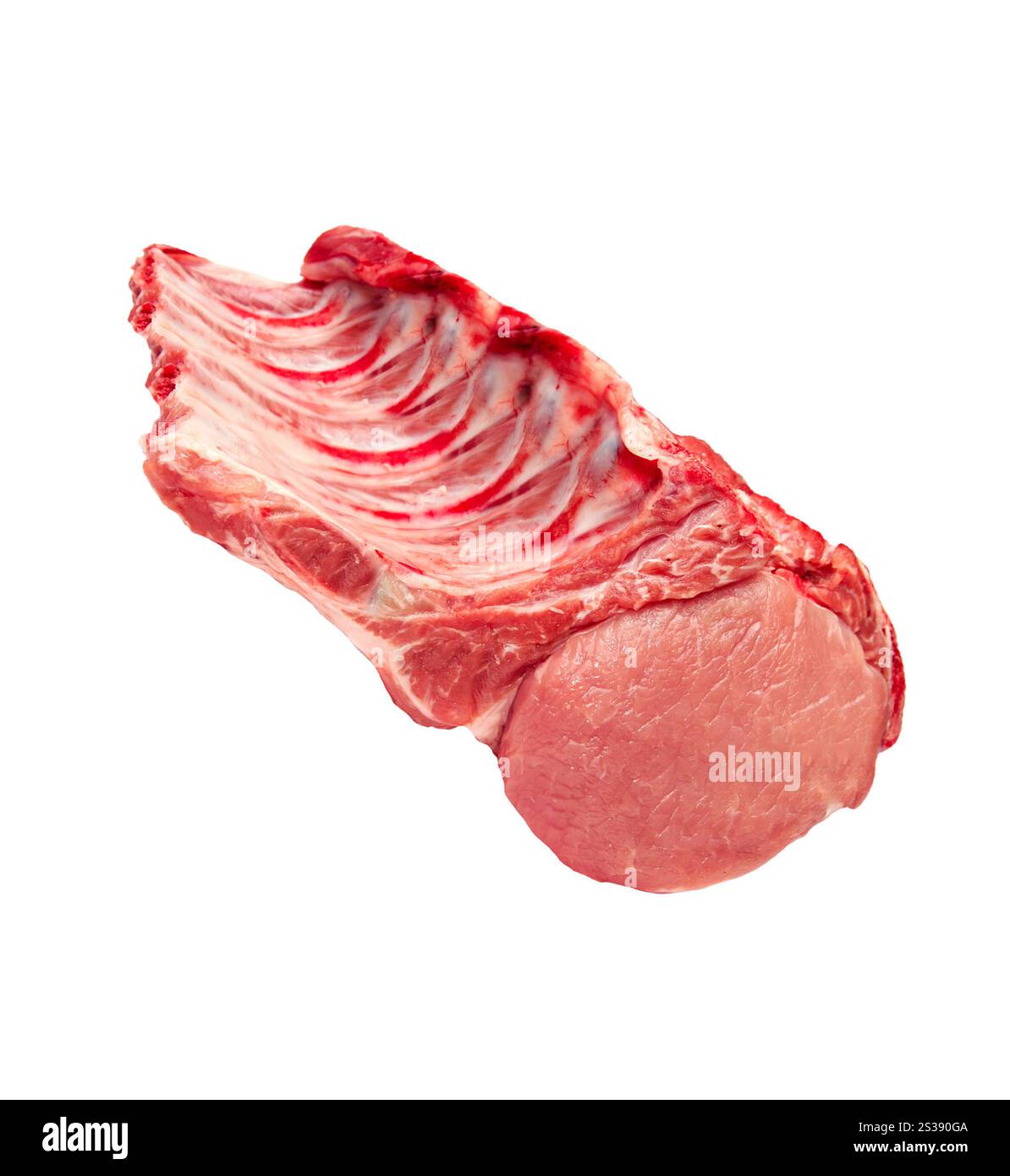 Closeup pork ribs meat hi-res stock photography and images - Alamy