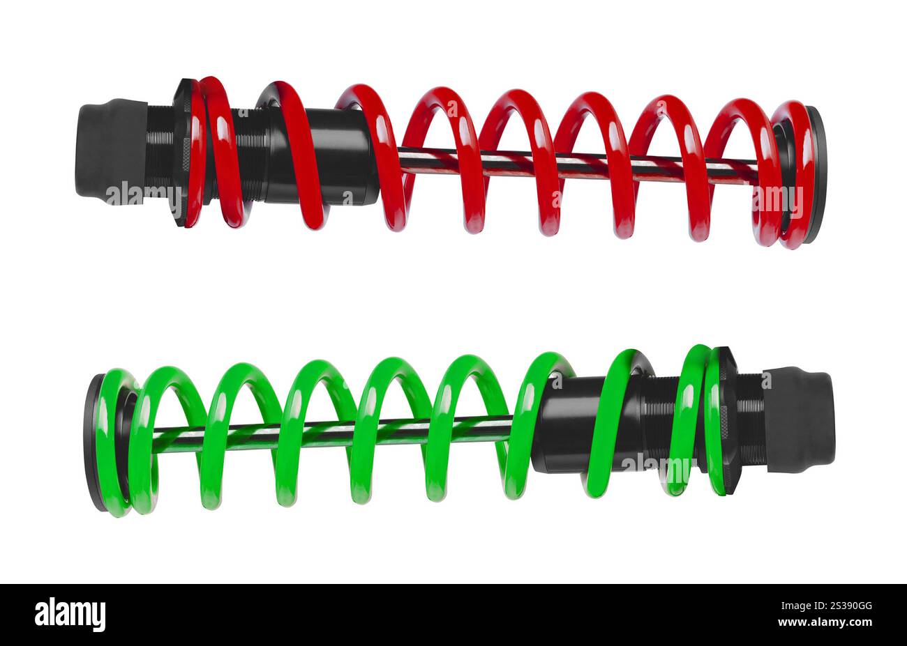 Chrome shock absorbers hi-res stock photography and images - Alamy