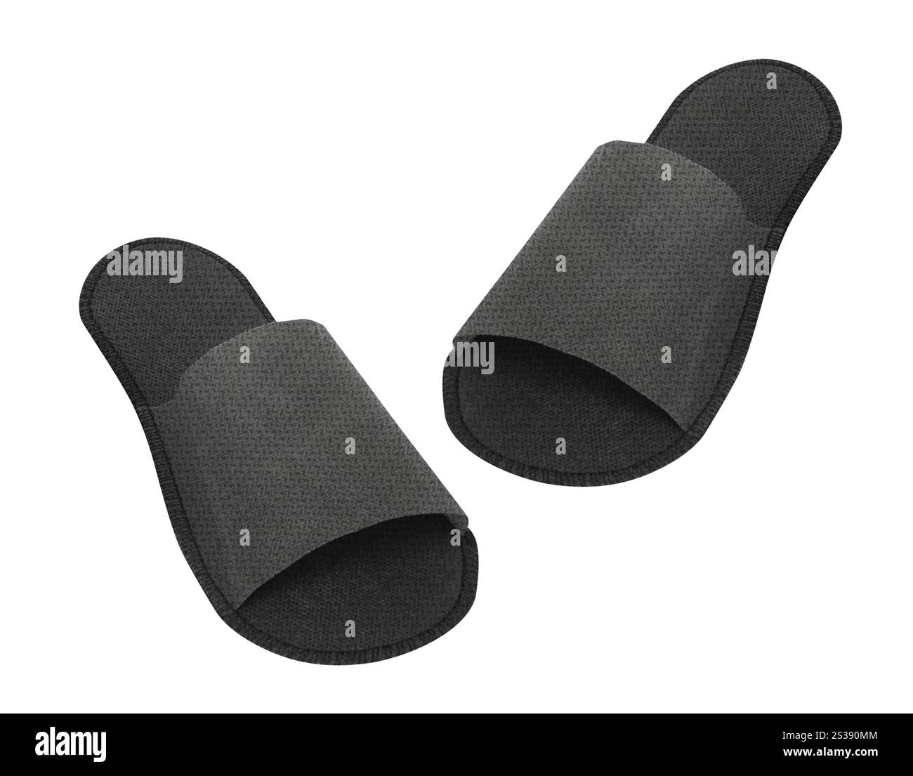 slippers isolated on white background Stock Photo - Alamy