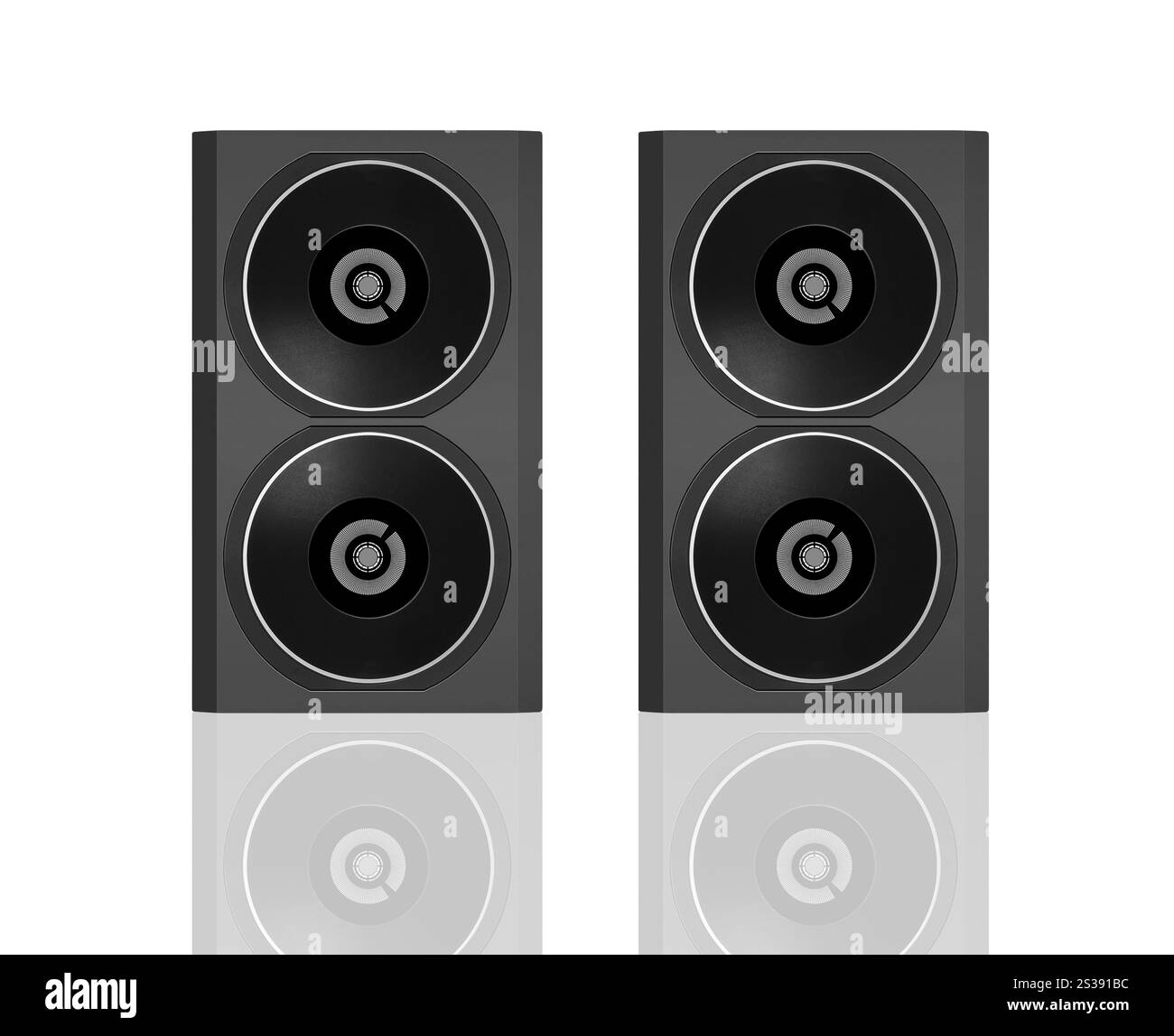 Audio speakers isolated on white background. Audio speakers isolated ...