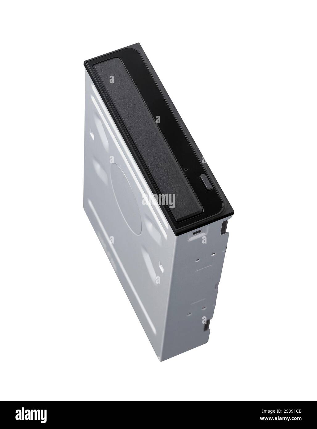 Optical disk drive isolated on white. Optical disk drive isolated Stock Photo - Alamy