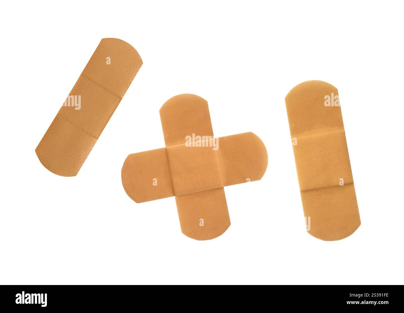 medical bandages isolated on white background. medical bandages Stock ...