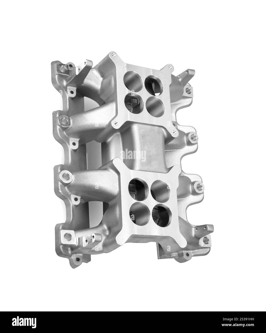 Car Engine Isolated on White Background Stock Photo - Alamy