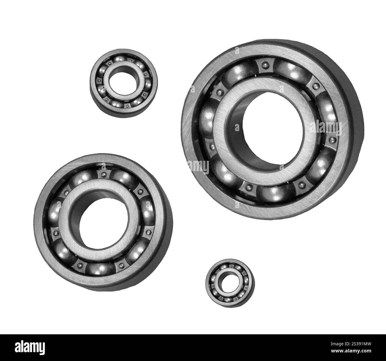 Balls bearing isolated on white background. Balls bearing isolated ...