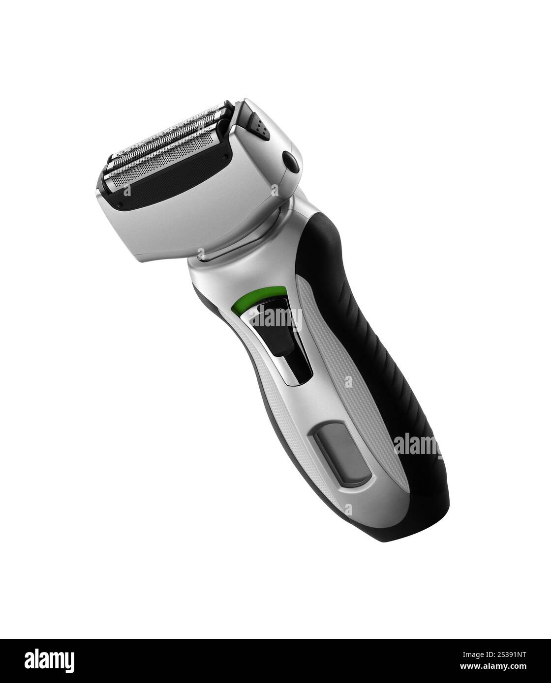 Electric shaver place on white background. Electric shaver place Stock ...