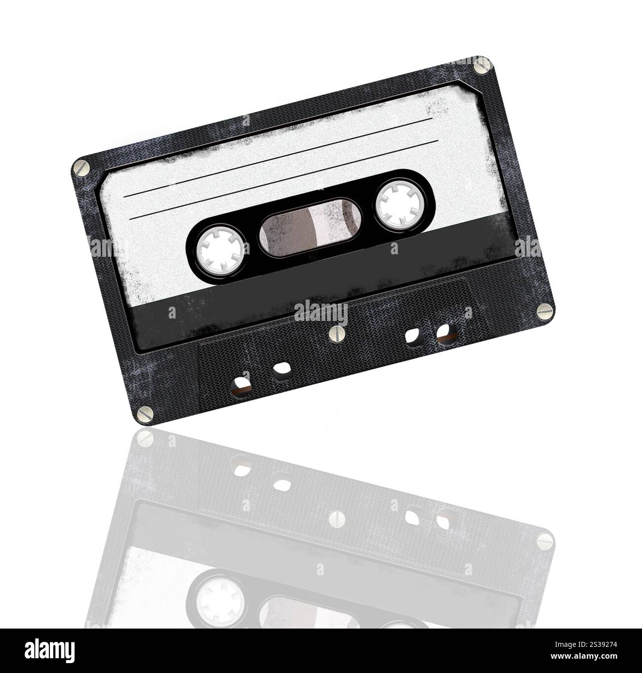 Audio cassette isolated on white background. Audio cassette isolated on ...