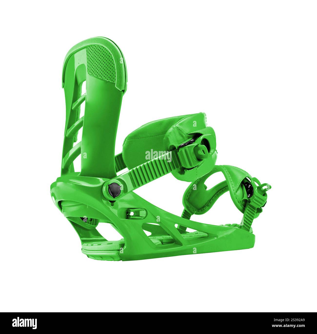 plastic fixator for snowboards foot isolated on white background ...