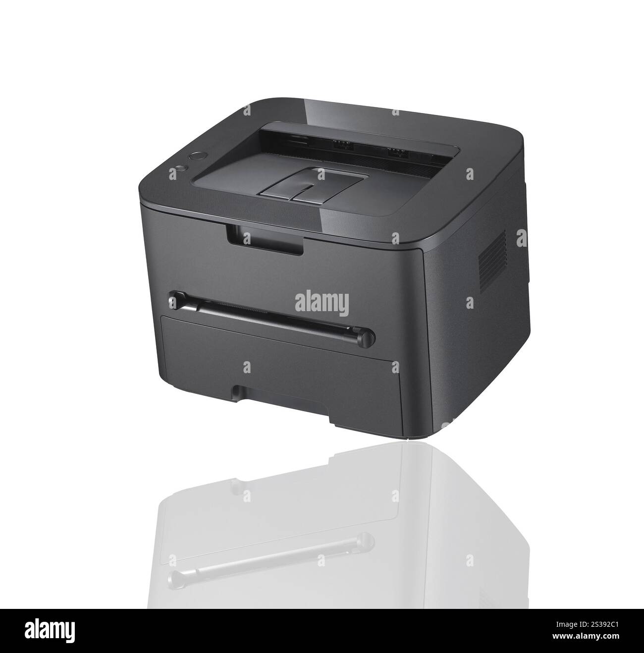 Laser printer on the white background. Laser printer Stock Photo - Alamy