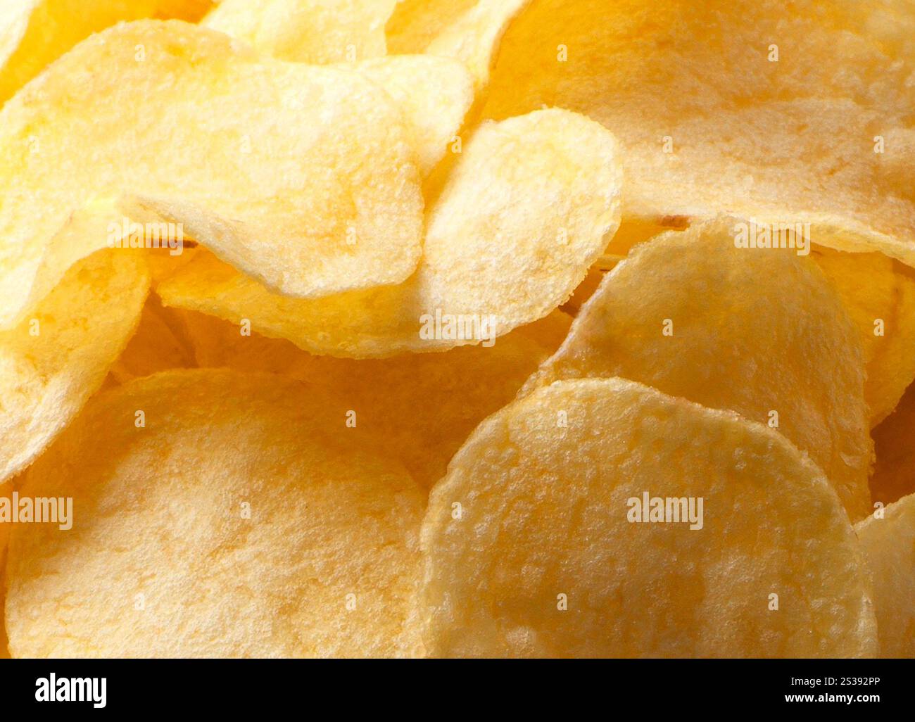 potato chips isolated on white. potato chips isolated Stock Photo - Alamy