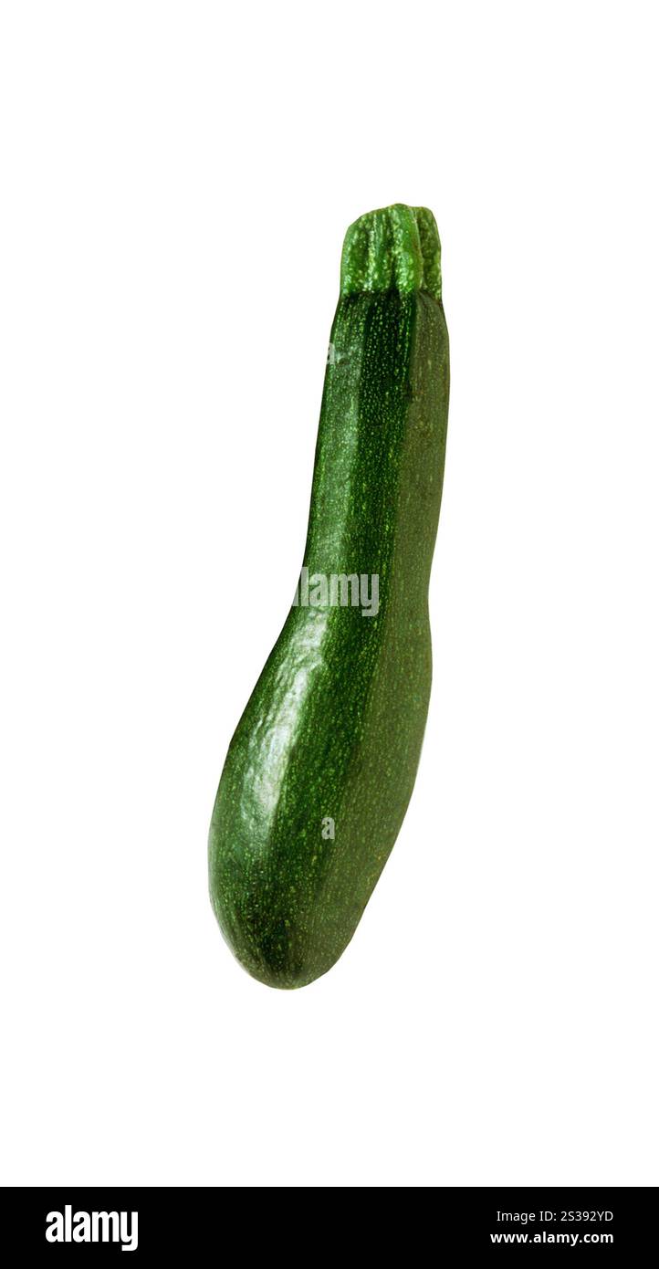 Courgette zucchini on white hi-res stock photography and images - Alamy