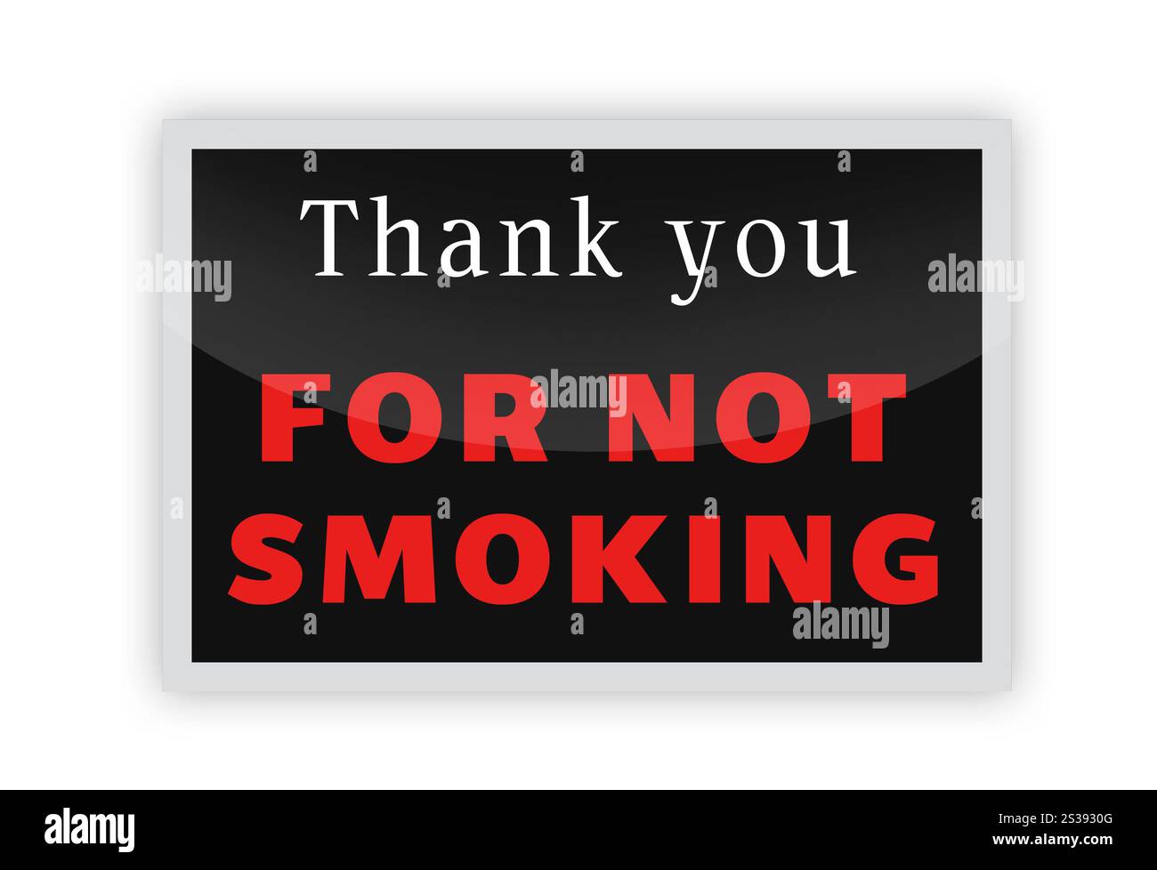 No smoking icon graphic Cut Out Stock Images & Pictures - Alamy