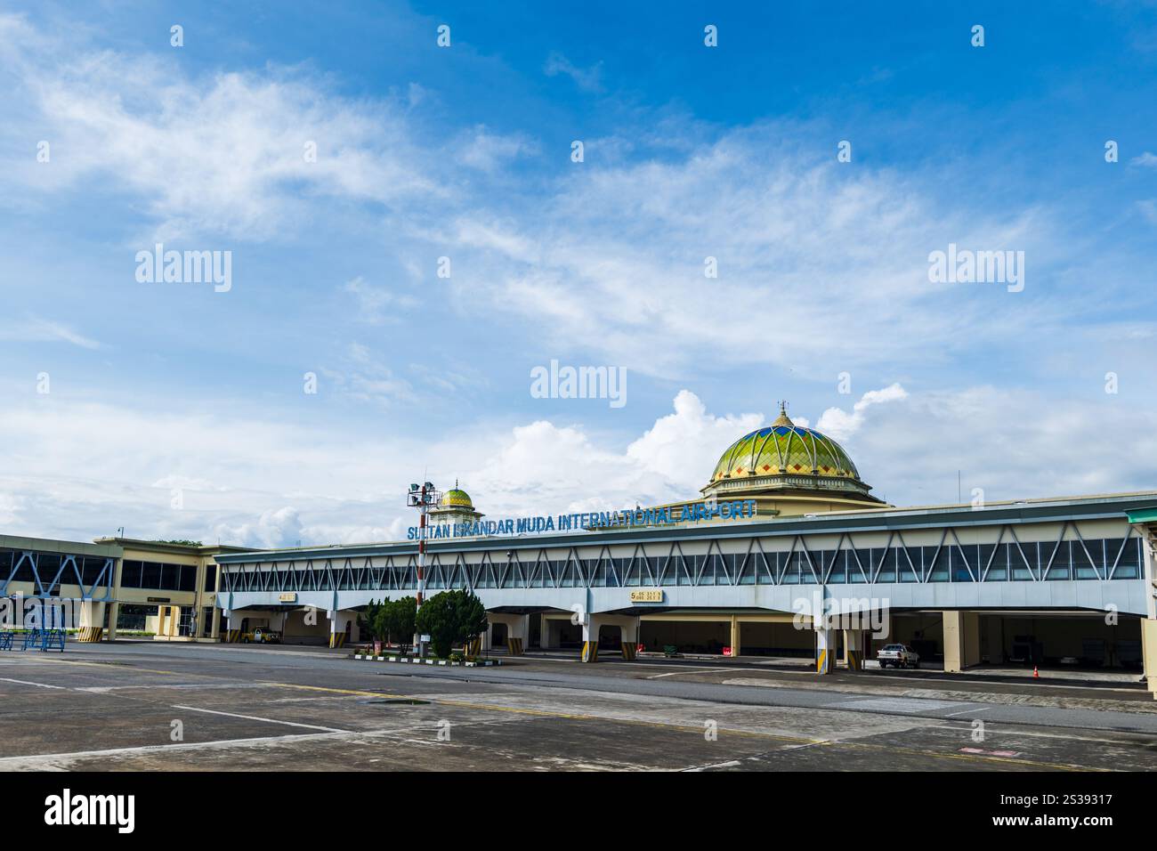 Banda Aceh, Indonesia - 01.09.2025: Banda Ache airport, Sultan Iskandar ...