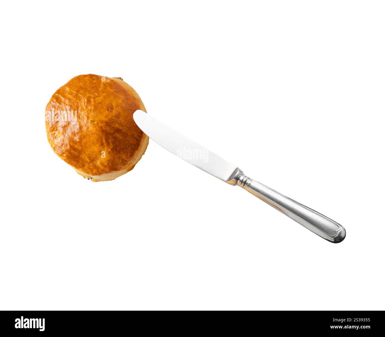 Hand cutting cake Cut Out Stock Images & Pictures - Alamy