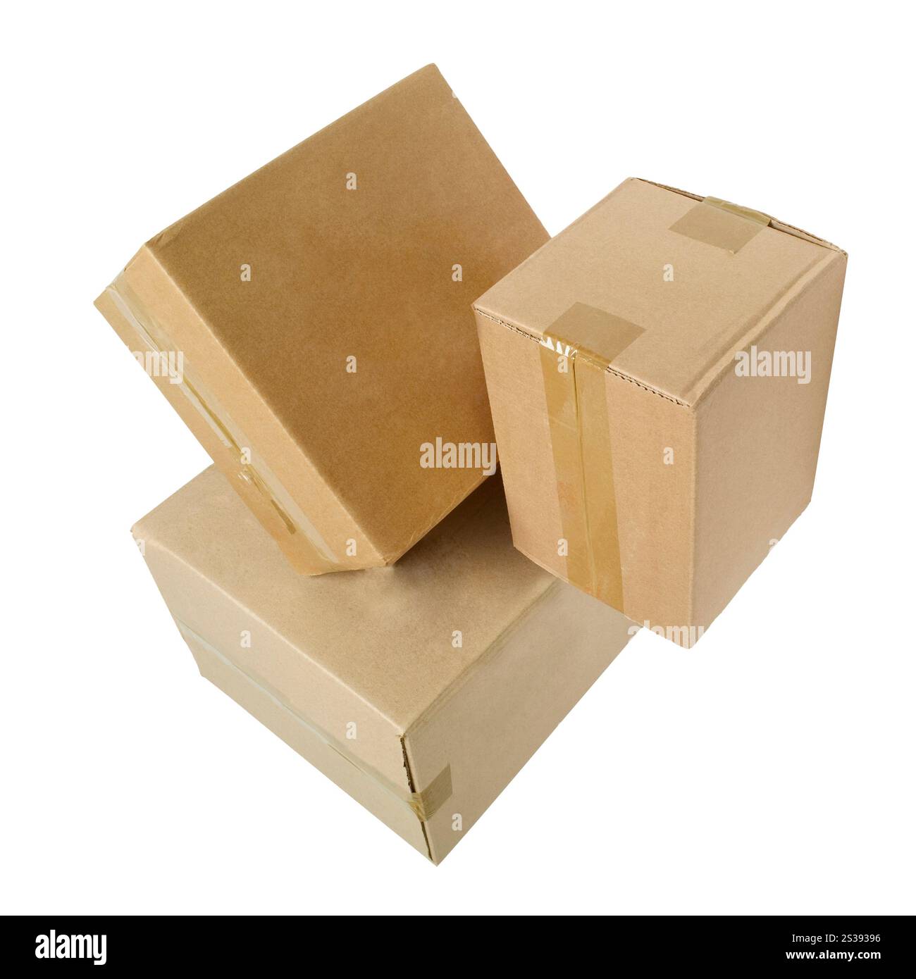Deliver boxes Cut Out Stock Images & Pictures - Alamy