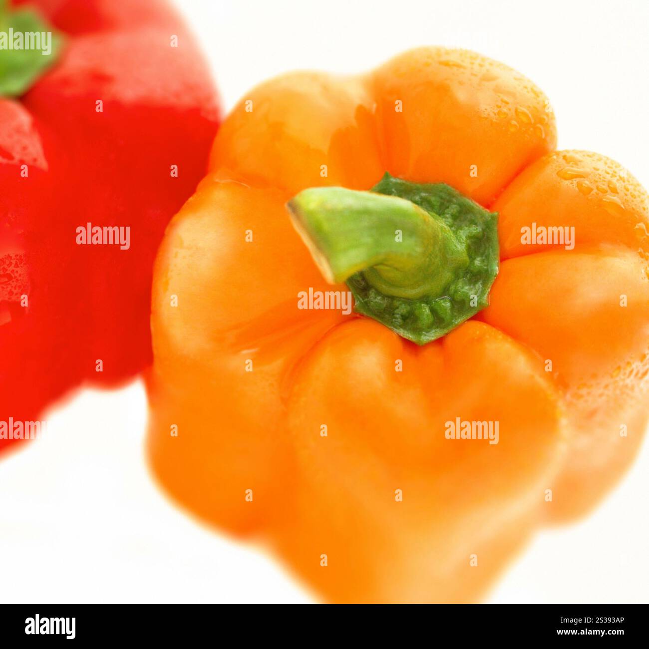 Bright red yellow bell hi-res stock photography and images - Alamy