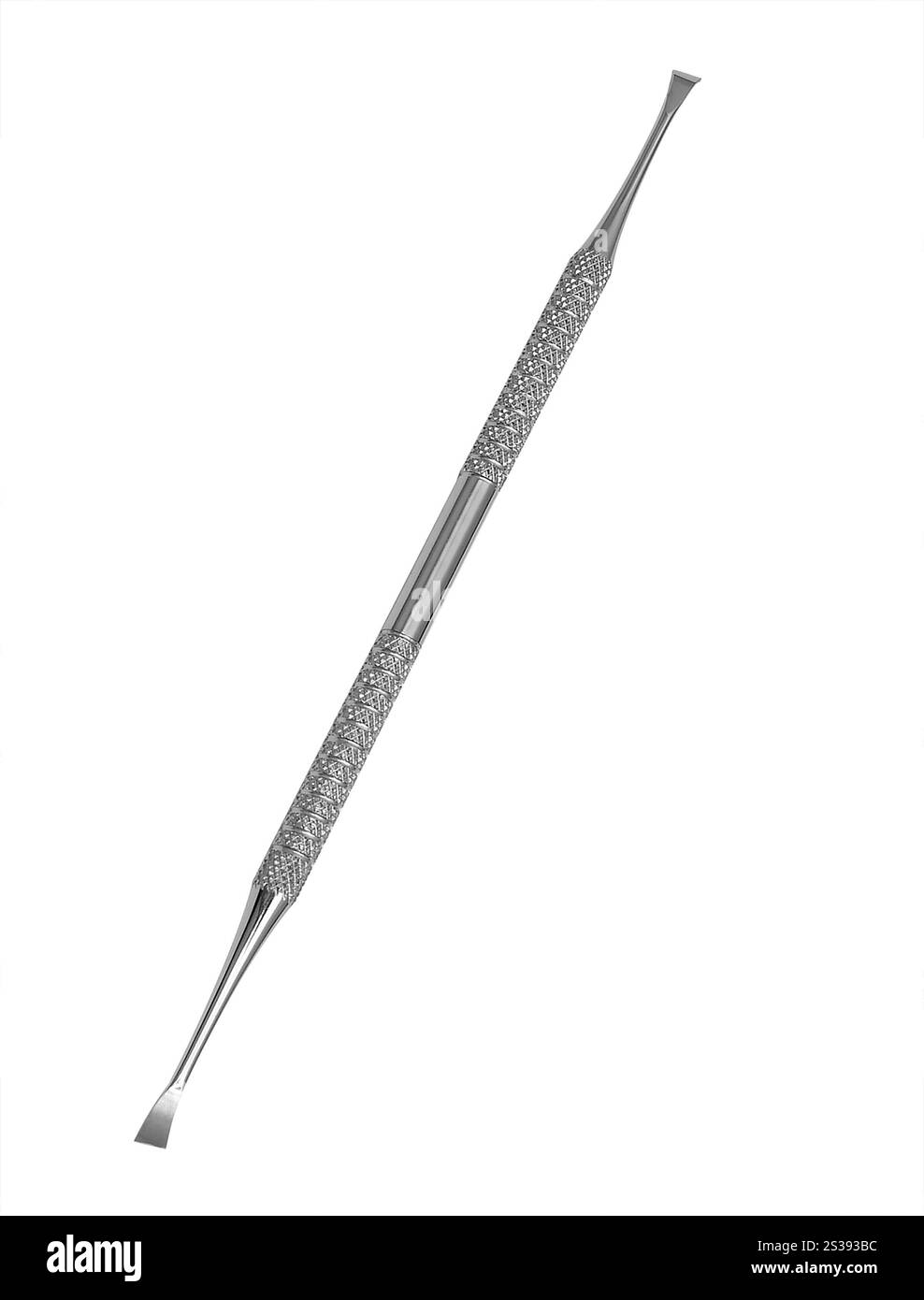 dental tools, probe isolated on white background. dental tools, probe ...
