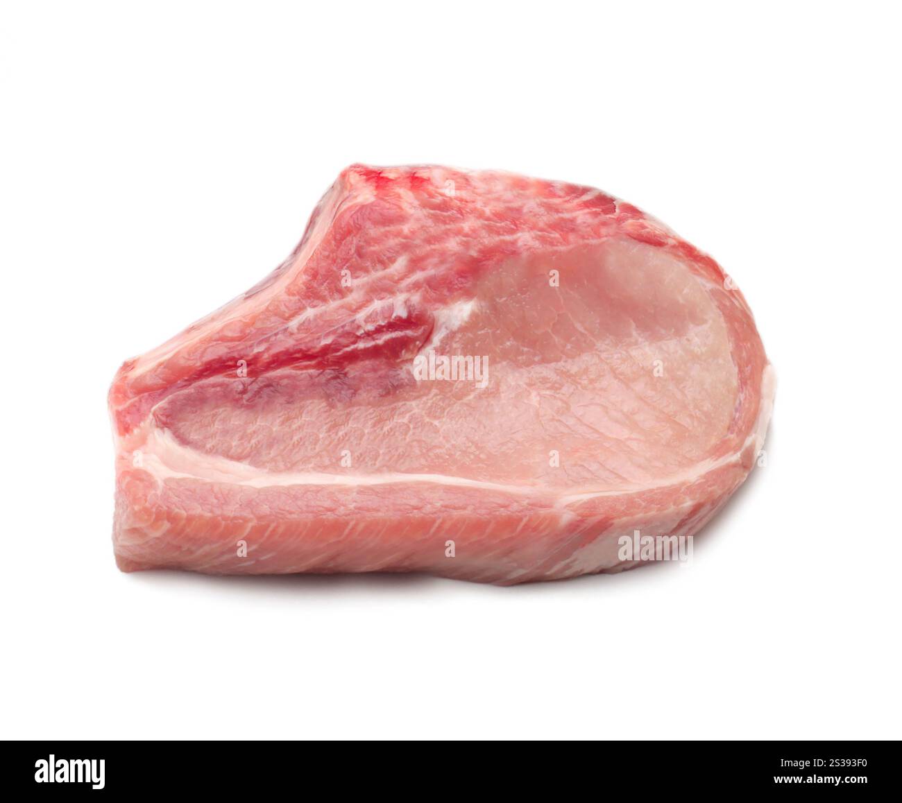 Raw pork meat tenderloin Cut Out Stock Images & Pictures - Alamy