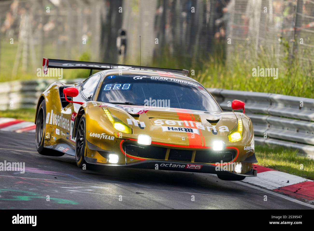 Ferrari 296 Race Car Stock Photo - Alamy