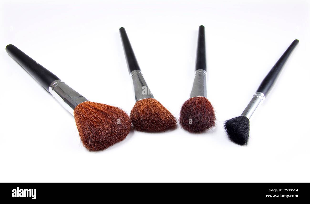 Set different up brushes hi-res stock photography and images - Alamy