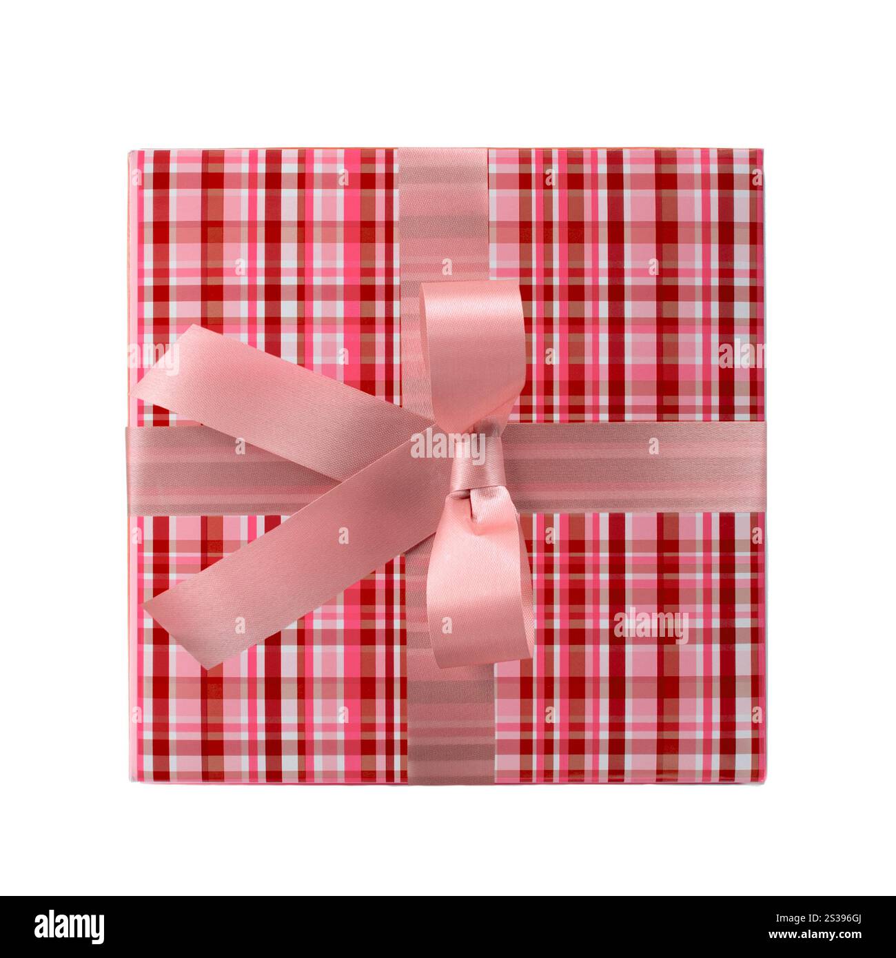 Pink ribbon gift box hi-res stock photography and images - Alamy