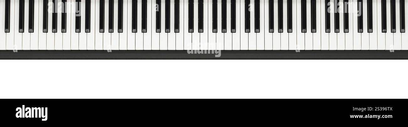Piano keyboard background on white. Piano keyboard background Stock ...