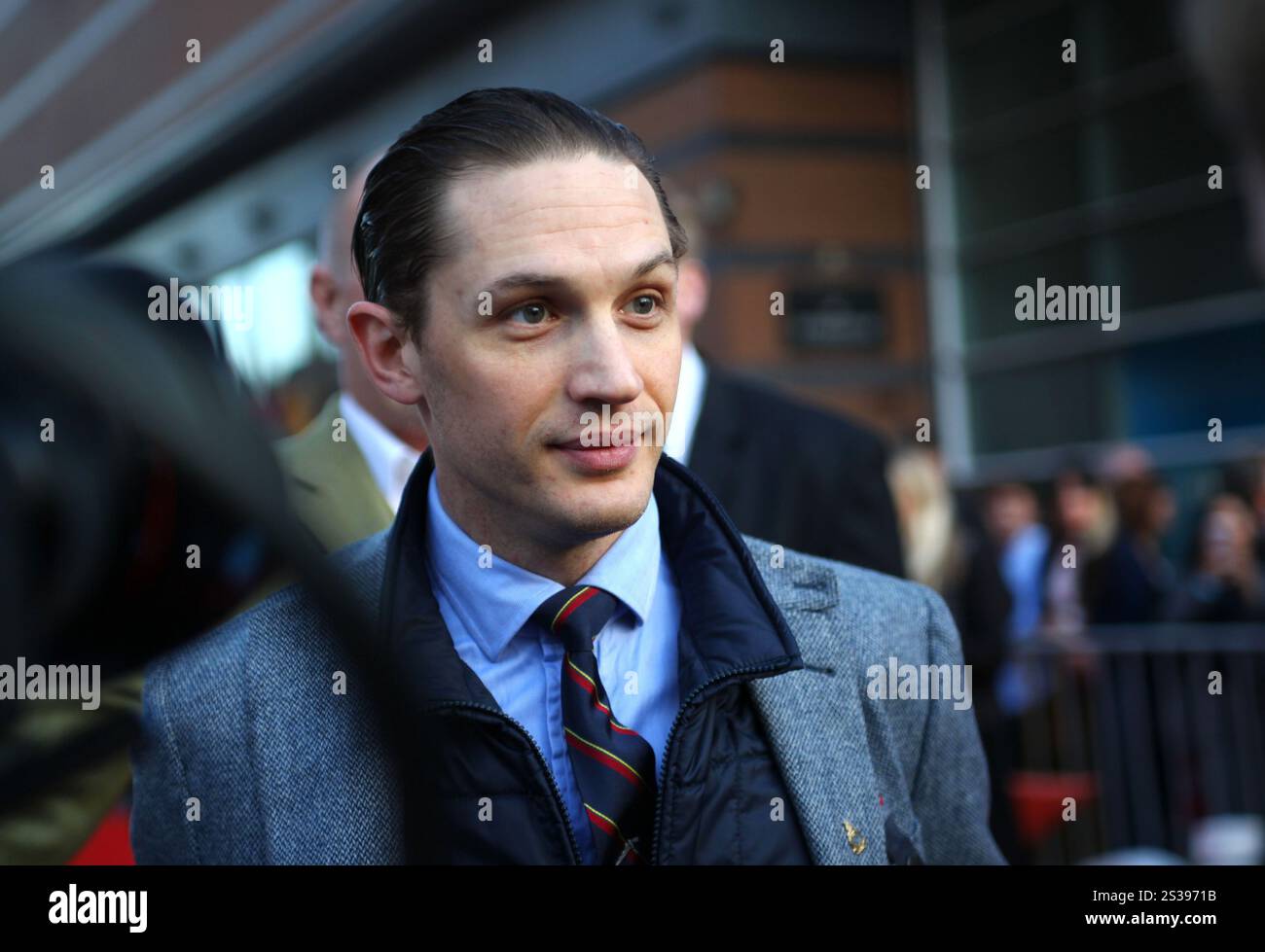 Tom Hardy at the premiere of 'Locke' at Cineworld in Birmingham - 16 ...