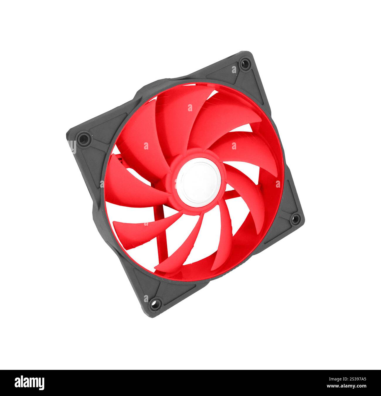 Computer chassis CPU cooler isolated Stock Photo - Alamy