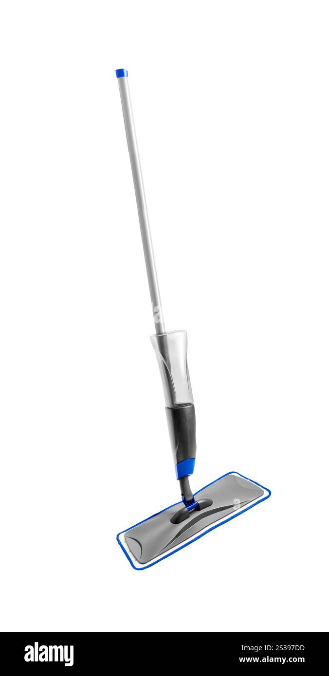 modern mop isolated on white background Stock Photo - Alamy