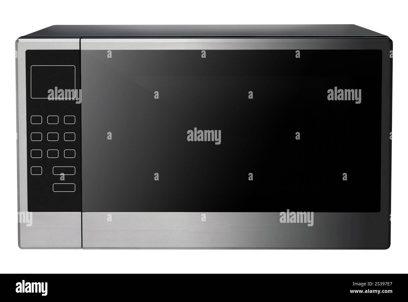 Microwave stove isolated Stock Photo - Alamy